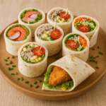 Mini wrap apéro : 4 recettes faciles et bluffantes